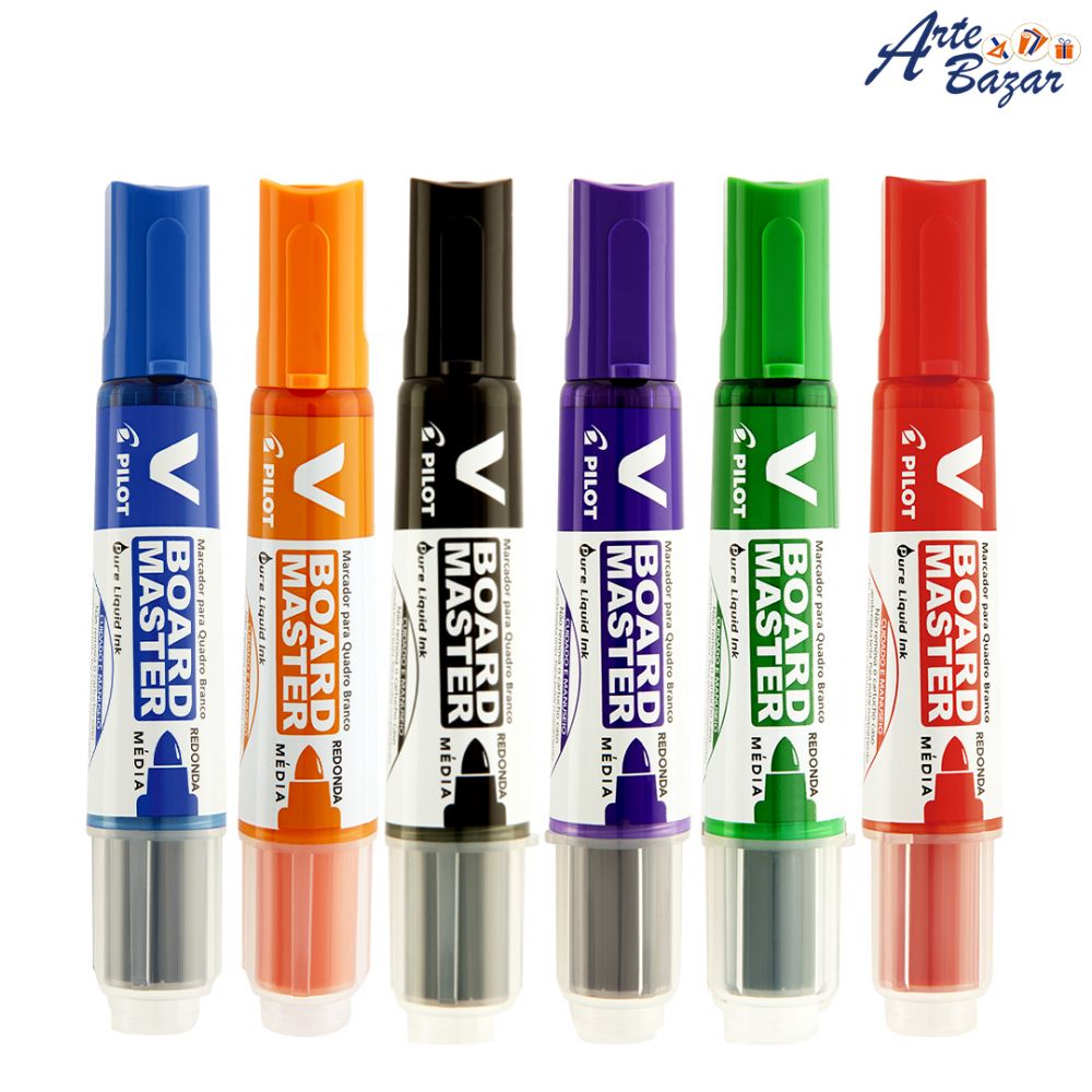 Caneta para Quadro Branco Recarregavel V-Board Master (Pilot)