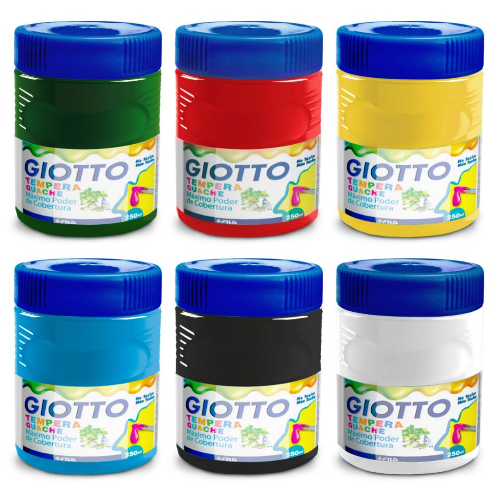 Tinta Guache 250ml (Giotto)