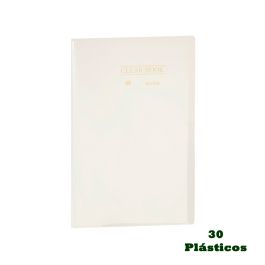 Pasta Catalogo A4 Clearbook Transparente com 30 Plásticos (Yes)